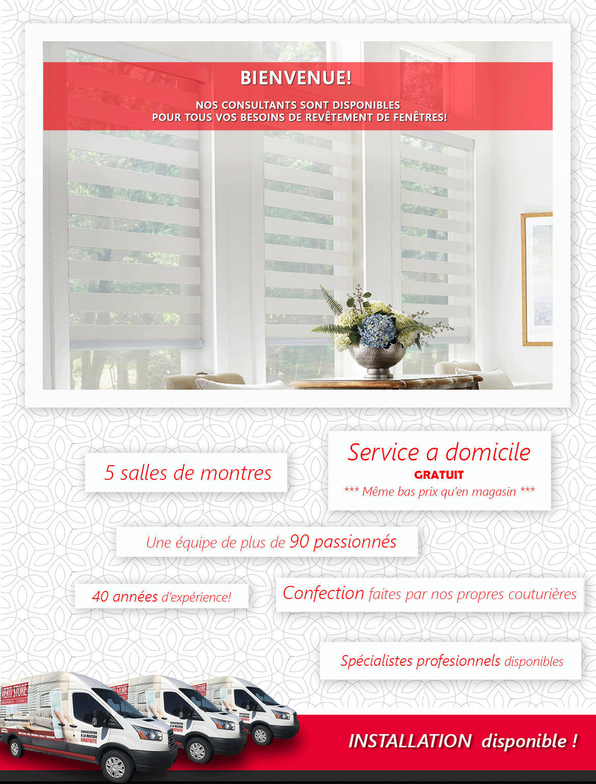 Nous joindre - Verti Store